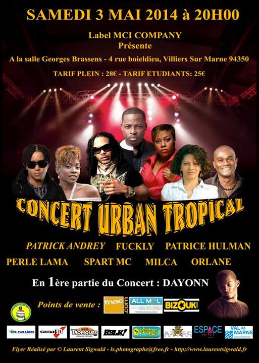 Concert Urban Tropical | l'Or des Îles