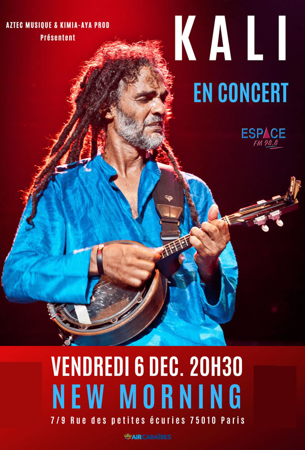 Concert – Kali au New-Morning | l'Or des Îles